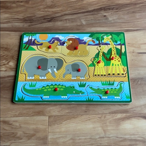 Circo | Other | Circo By Target Wooden Peg Puzzle | Poshmark